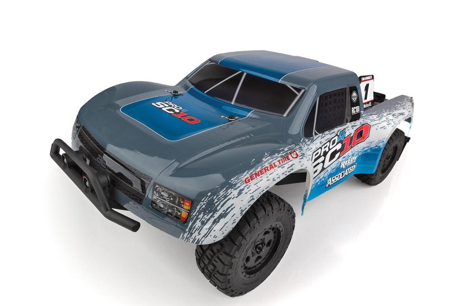 Team Associated 20530 1/10 RTR Pro4 SC10 4WD Off Road SCT Short Course ...