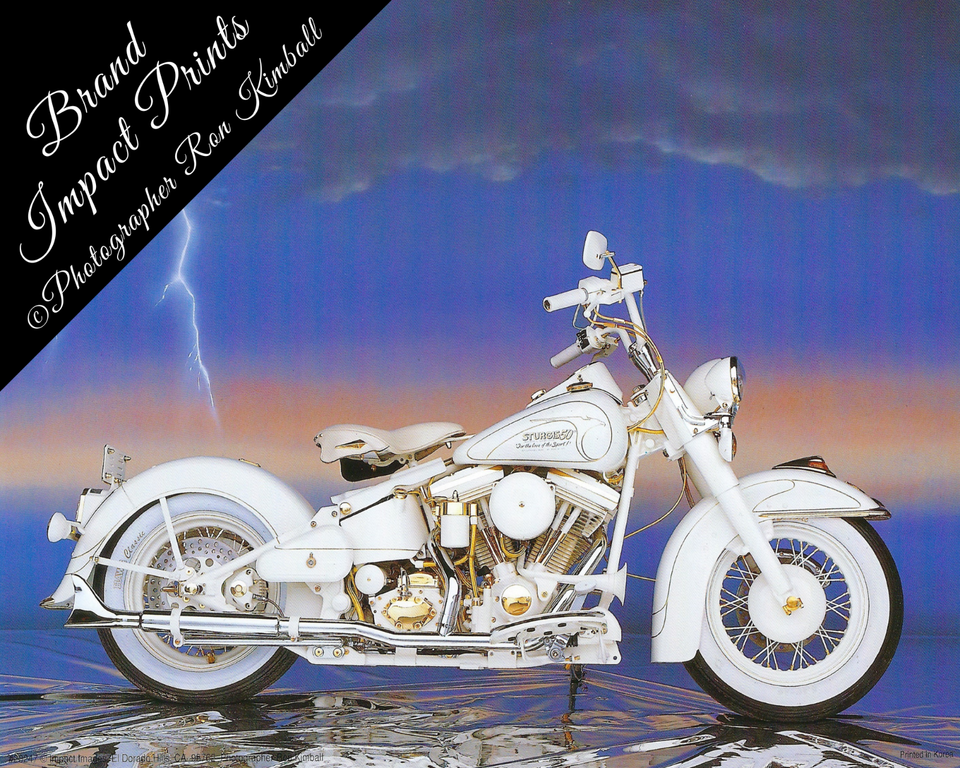Never Framed 8 x 10 Wall Art Print - Ron Kimball "Sturgis 50th ...