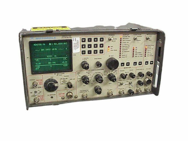 Motorola R2001D Communications System Analyzer Service Monitor for sale ...
