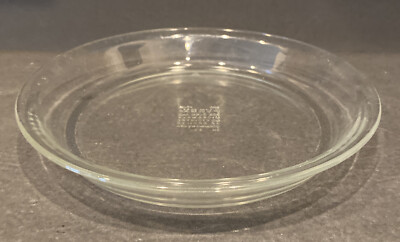 Pyrex 10” 209 Pie Plate Pie Tart Baking Dish Clear Glass Pie Pan ...