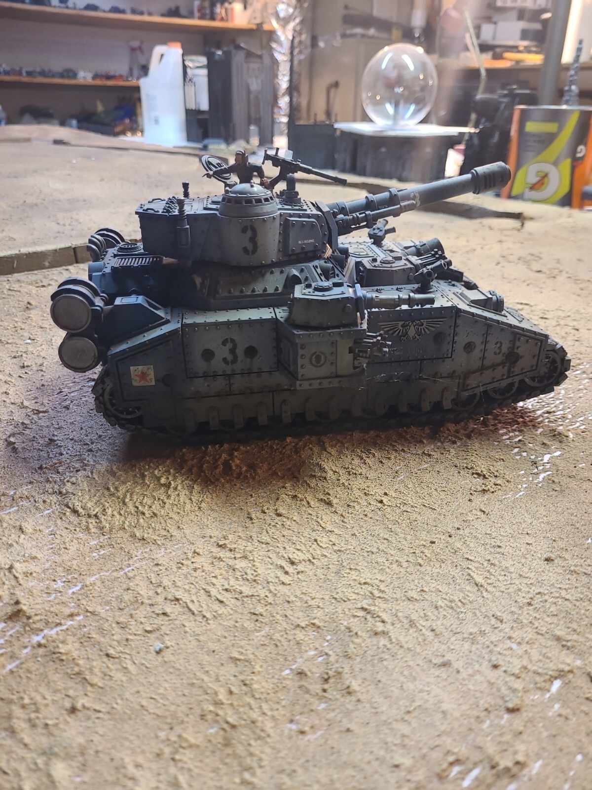 40k Super Heavy Baneblade Tank | eBay