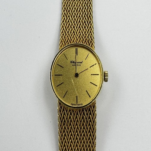 Chopard Ladies Watch 5042 22Mm Manual Wind Vintage 18K 750 Gold Approx ...