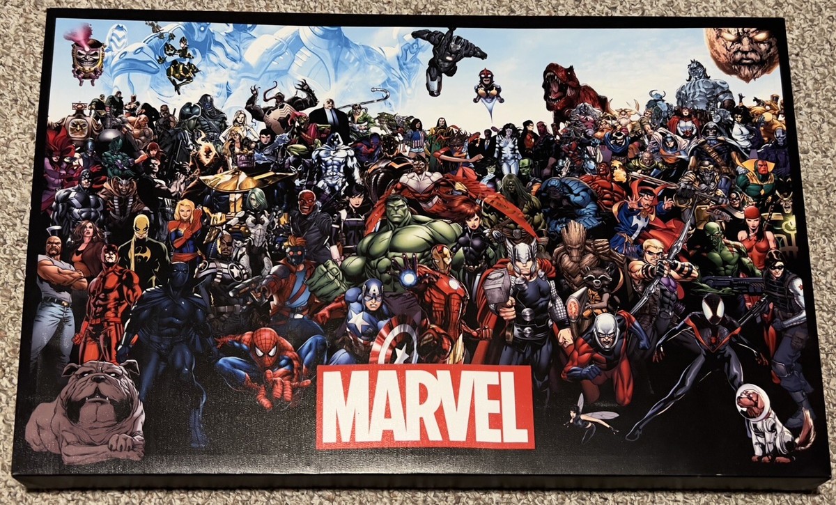 Marvel Heroes Plakat Marvel Comics 12 Classic Super Hero Characters