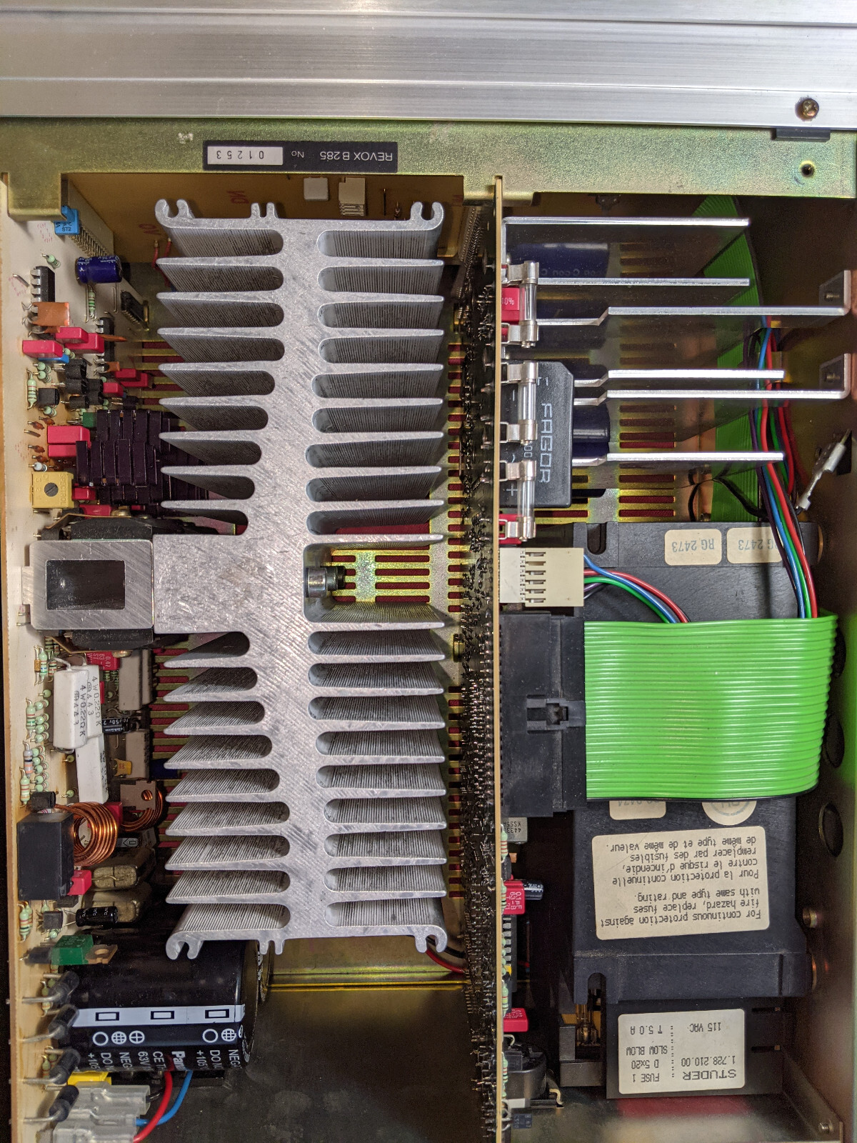 Revox B285 Receiver Amazing Mint Condition Recaped Appearance ...