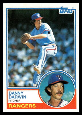 1983 Topps #609 Danny Darwin Texas Rangers Baseball VG/EX | eBay