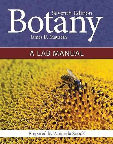 Botany: A Lab Manual: A Lab - Spiral-bound, by Mauseth James D.; - Very ...