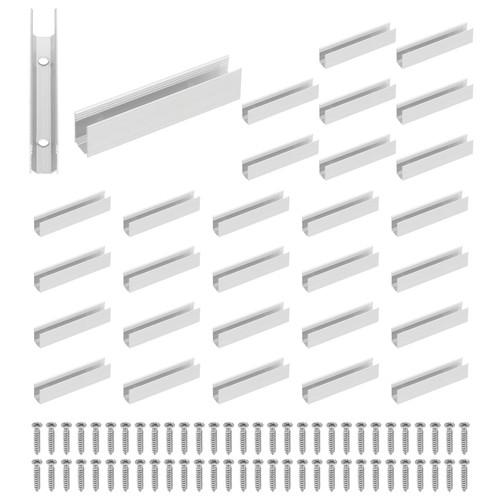 30 Pcs Neon Rope Light Mounting Brackets for 6x12mm Neon Flex Strip ...