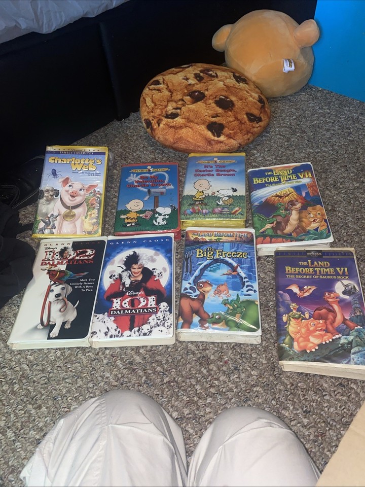 Lot Of 8 Random VHS Tapes Most With Damaged Boxes (read Description) | eBay