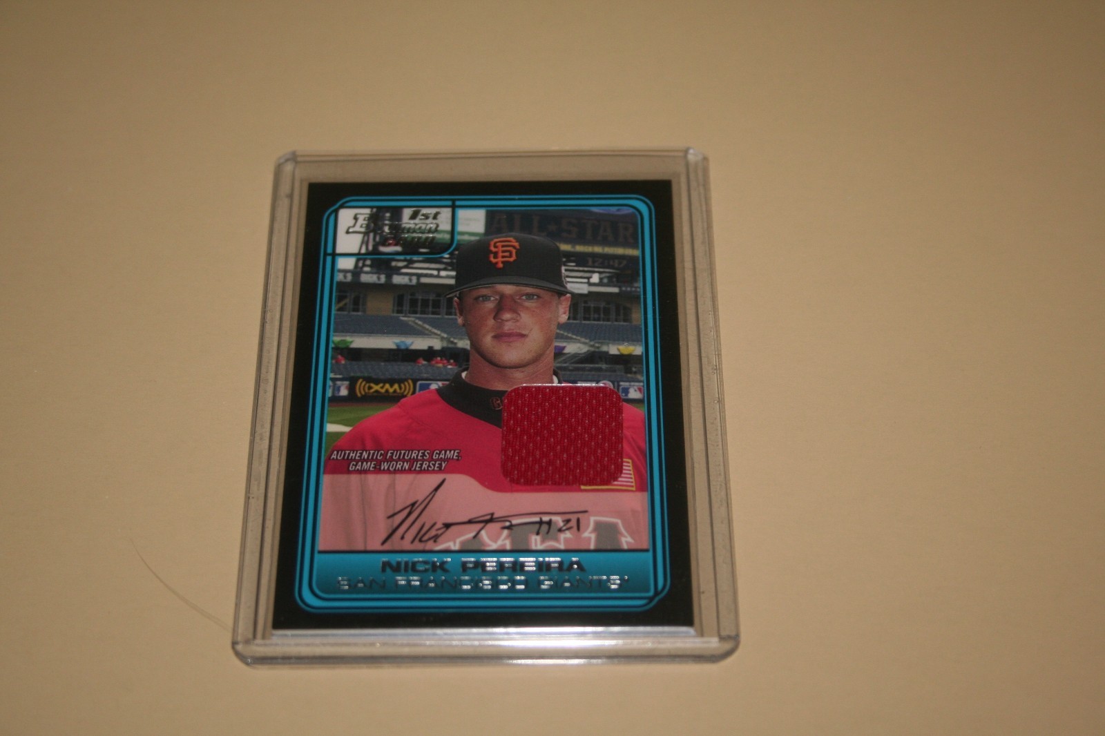 Nick Pereira 2006 Bowman Futures Game, Game Worn Jersey # FG21 | eBay