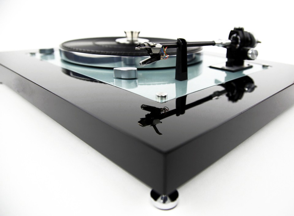 Restored Thorens 145 MKII Turntable Ice Blue and Black | eBay