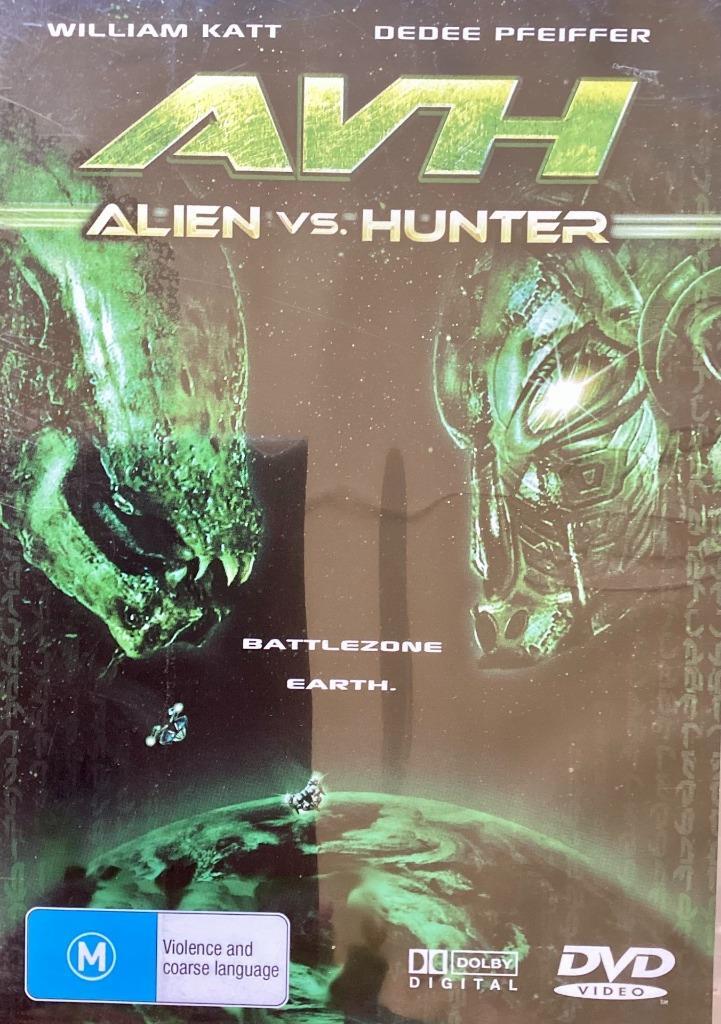 ALIEN VS HUNTER AVH - CLASSIC HORROR - NEW & SEALED DVD - ALL REGIONS ...