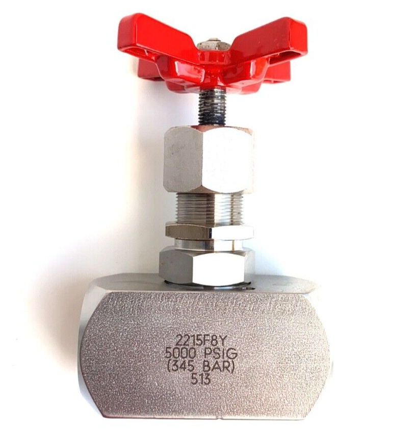 1pc HOKE 2200 Series Screwed Bonnet Needle Valve 2215F8Y 1/2 NPT 316 SS ...
