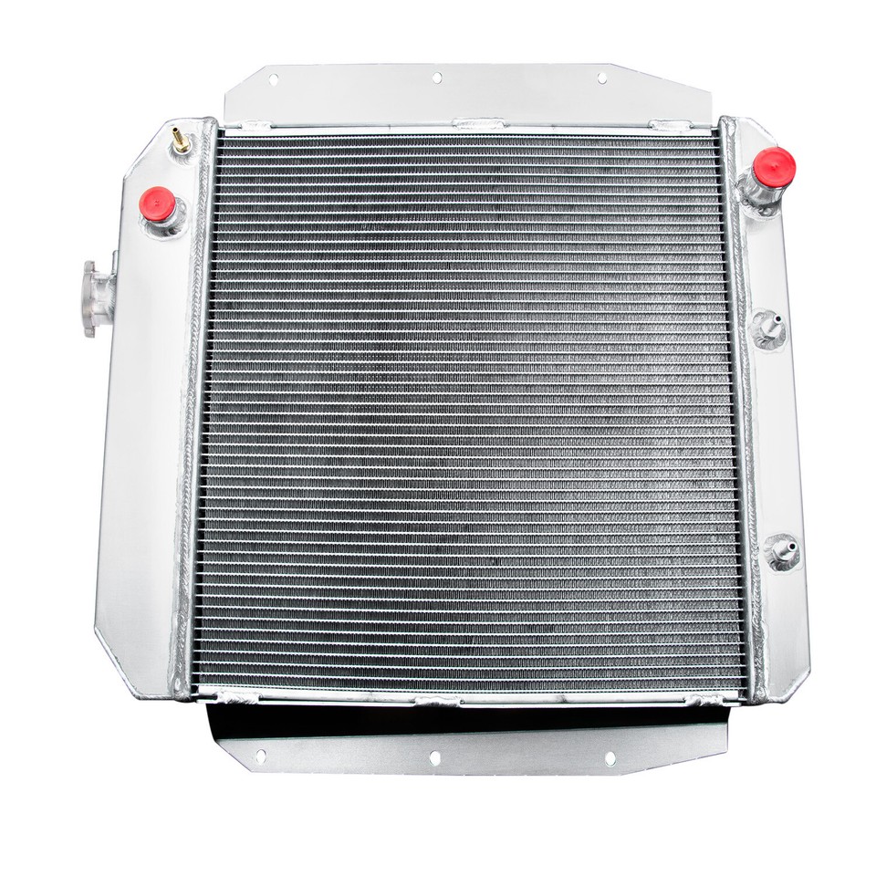 4 Rows Aluminum Radiator for Chevy Truck 3100 3200 ,3400 LS SWAP 1955 ...