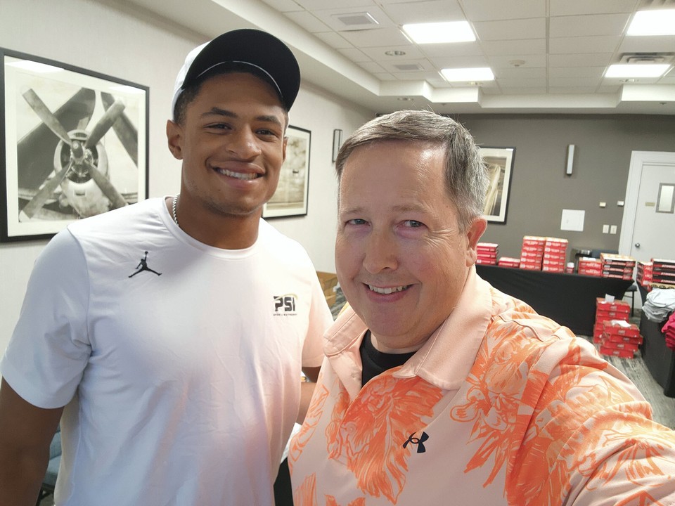 Christian Moore Autographed 2024 Panini USA Stars & Stripes Rookie Card ...