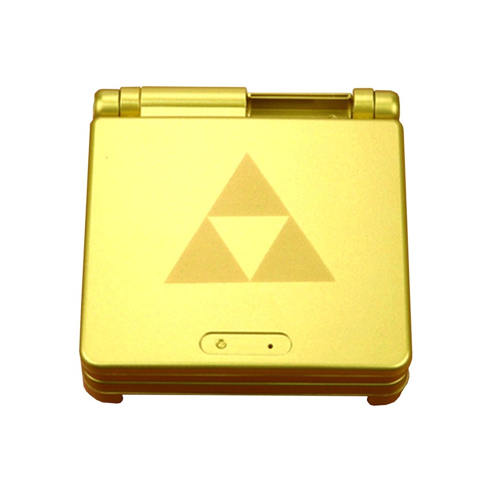 For GBA SP Game Boy Advance SP Replacement Housing Shell Zelda Triforce ...