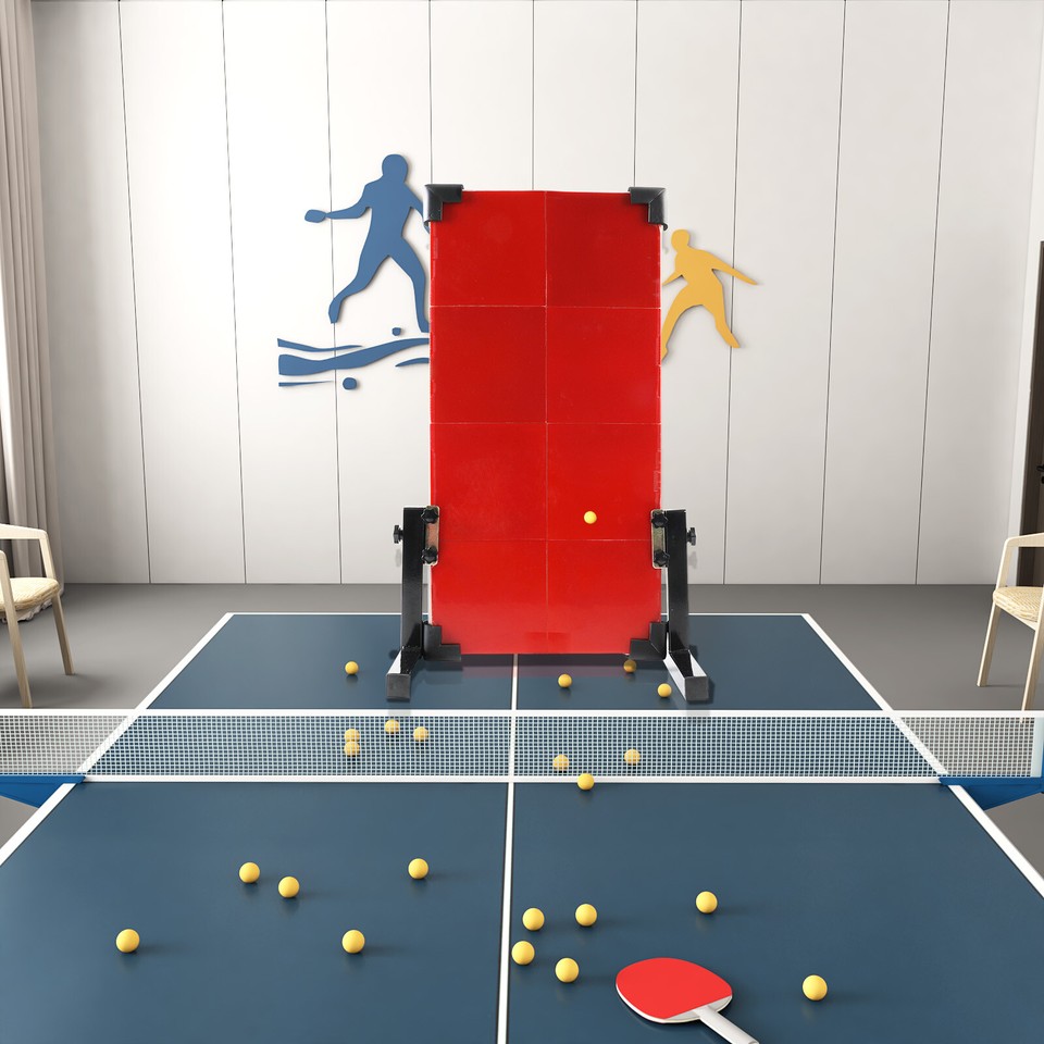 Ping Pong Return Board Trainer Table Tennis Exercise Training Item ...