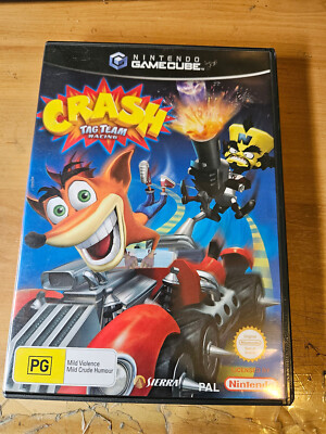 Crash: Tag Team Racing nintendo Gamecube Game Pal Aus complete no ...