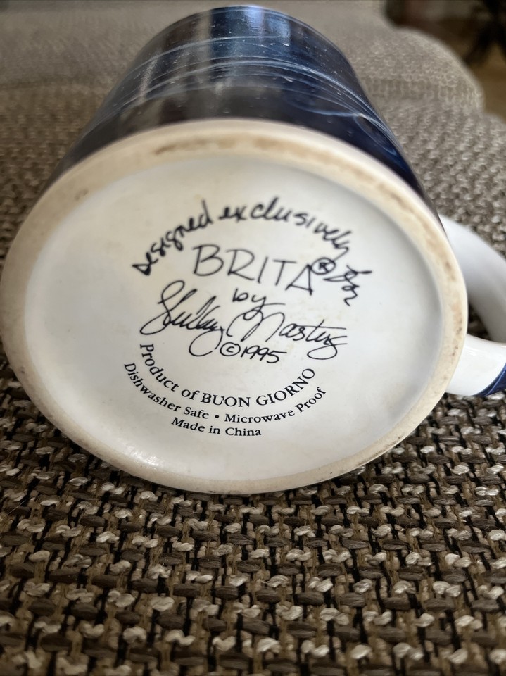 Mug ,BRITA Advertising…. Masters Starry Night by Buon Giorno, 12 Oz | eBay