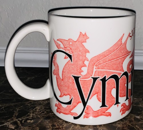 Starbucks Coffee Cup Cymru Wales 2002 City Mug Collector Series 20 ...
