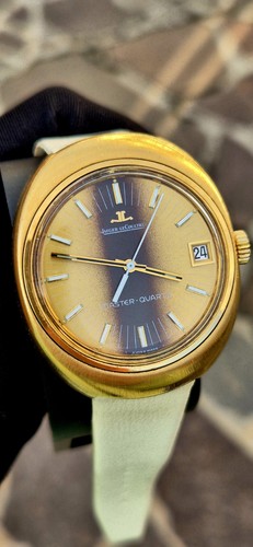 Jaeger Le Coultre Master Quartz Placcato Oro Ref. 23301 51 Gold Vintage ...