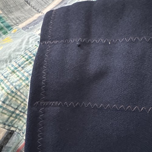 Custom Madras Drapes Pair 41” X 64” Plaid Curtains Blues Denim Blackout ...