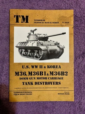 U.S. WWII & Korea M36, M36B1, M36B2 90MM Gun Motor Carriage | eBay