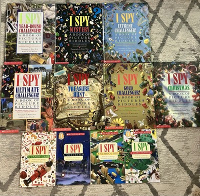 I SPY BOOK LOT OF 7 HDC & 4 PB VGC | eBay