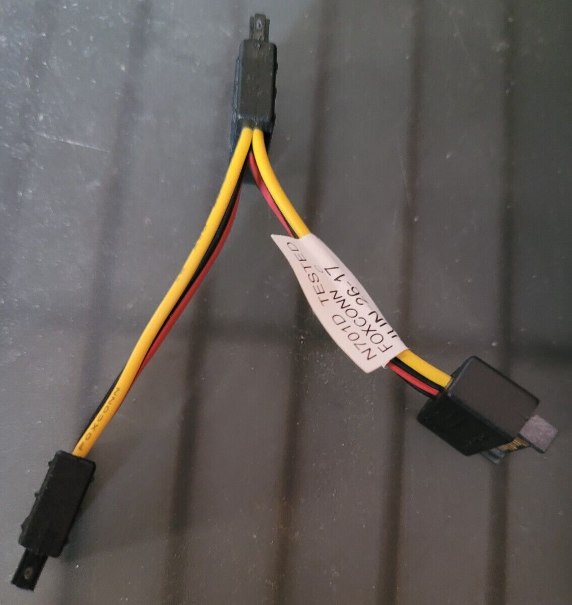 2x Dell Foxconn SATA power connector splitter adapter cable 3.75 ...