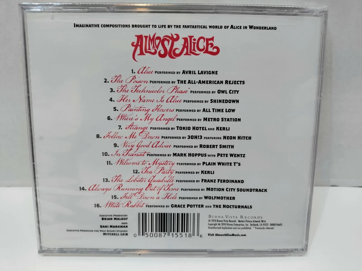 Almost Alice Tracklist