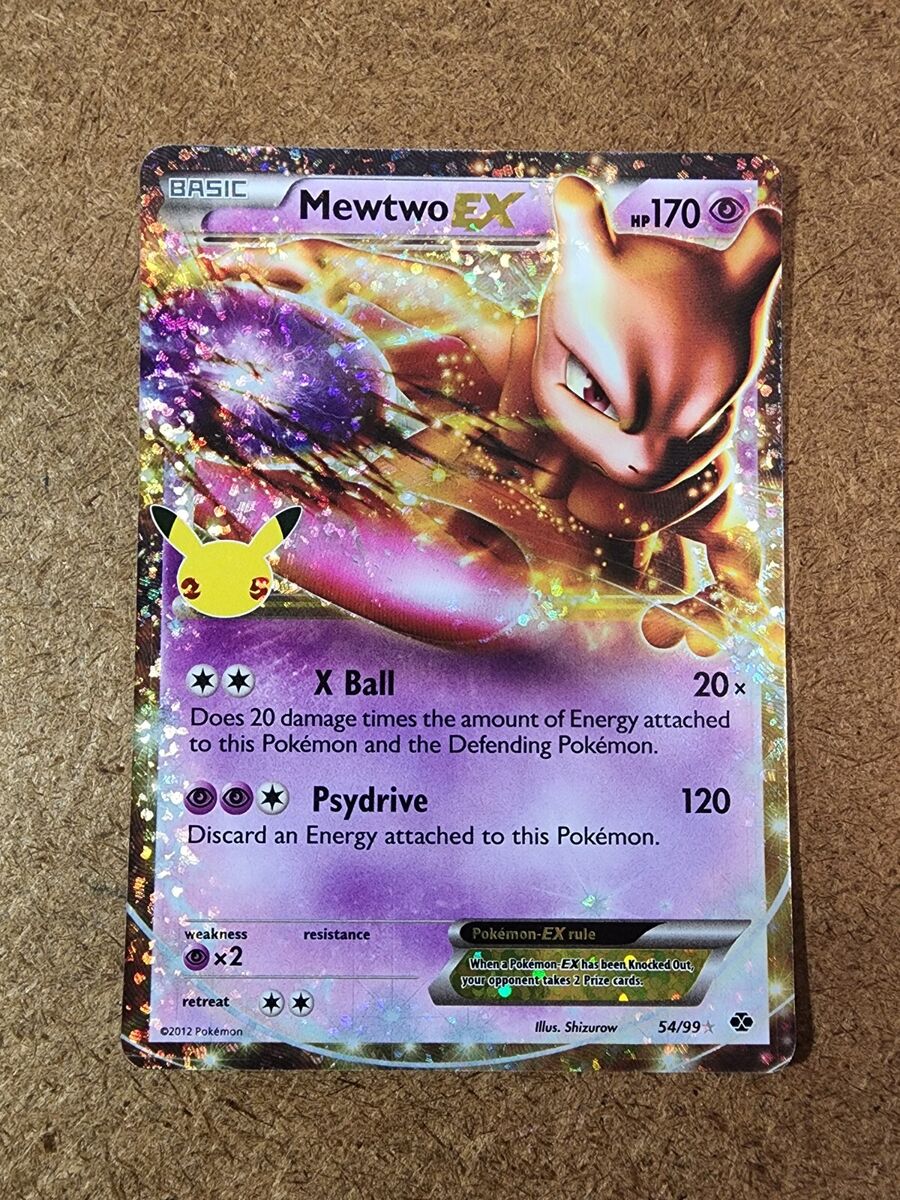Mewtwo EX 54/99 Celebrations 25th Anniversary - Pokemon Card Mewtwo EX 54/99 Celebrations 25th Anniversary - Pokemon Card