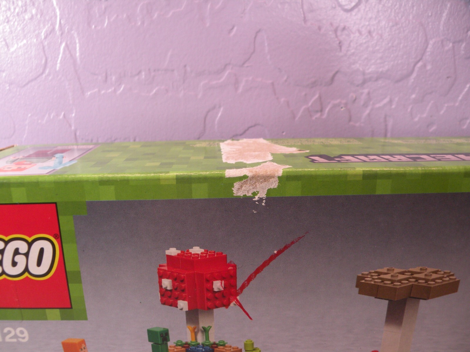 LEGO Minecraft The Mushroom Island (21129) for sale online | eBay