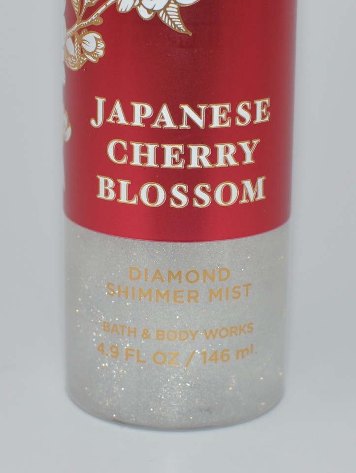 2 NEW BATH & BODY WORKS JAPANESE CHERRY BLOSSOM DIAMOND SHIMMER MIST ...
