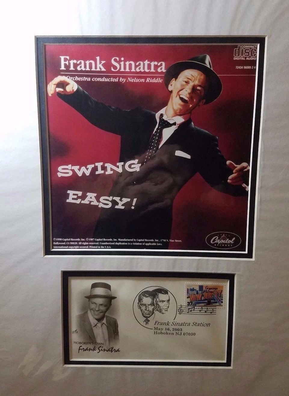 Special Edition Frank Sinatra 'First Day of Issue' Stamp and Photo ...