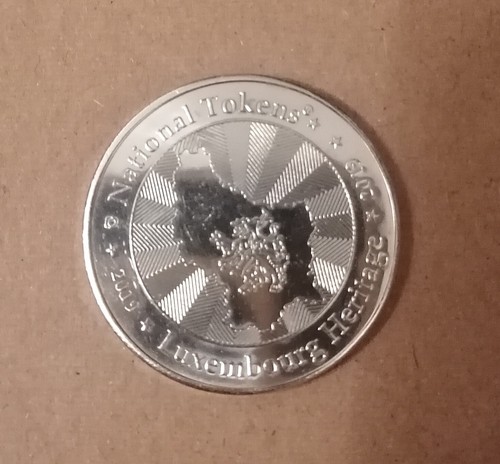 Luxembourg Heritage National Token 2019 | eBay UK