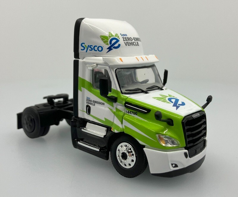 DCP by FG 1:64 eCascadia Electric Tractor w/Refrigerated Trailer: Sysco ...