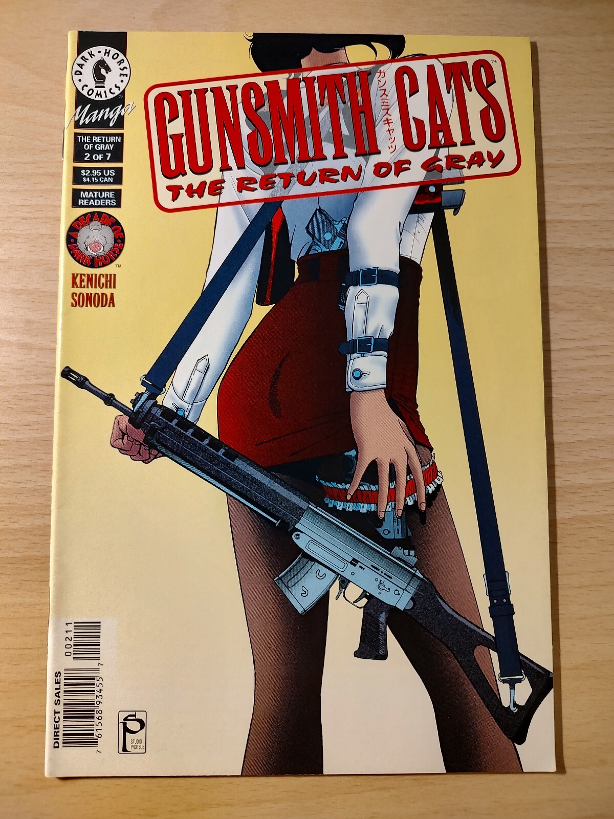GUNSMITH CATS THE RETURN OF GRAY #2 VFNM Dark Horse Comics Manga | eBay