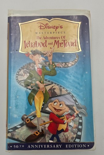 The Adventures of Ichabod and Mr. Toad - (VHS, 1999, 50th Anniversary ...