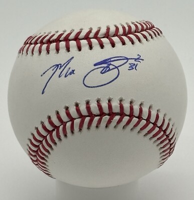 Max Scherzer signed autographed official MLB baseball Beckett BAS COA # ...