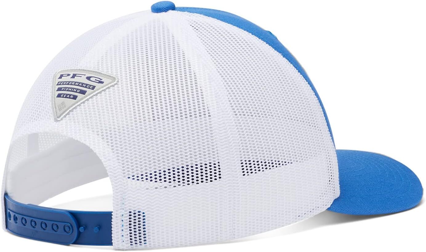 Columbia PFG Fish Flag High Crown Mesh Snapback | eBay