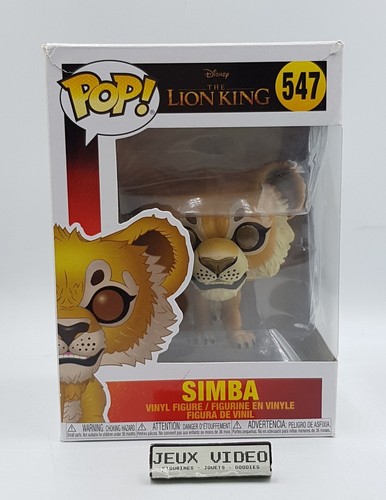 Disney Le Roi Lion Simba - Funko Pop ! - Figurine N°547 | eBay