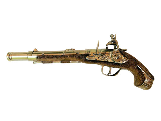 Gonher Cowboy Pirate Flintlock Pistol Made in Spain Toy Gun 12” for ...