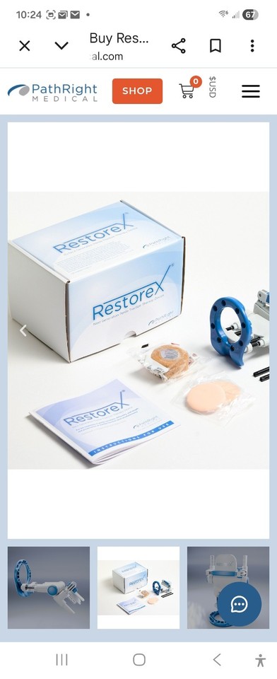 PathRight Medical RestoreX Next Generation Penile Traction Therapy ...