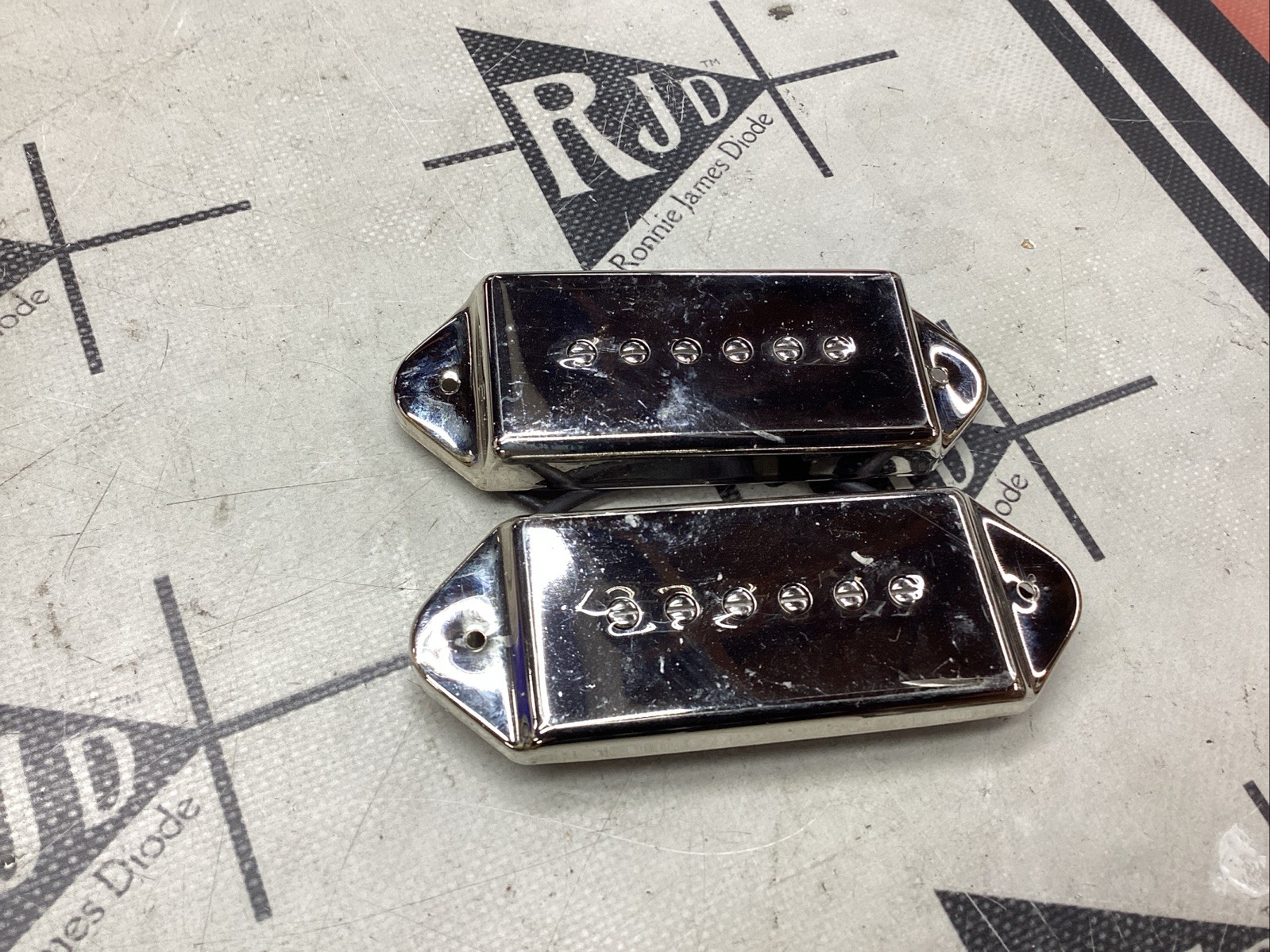 Epiphone Casino Dog Ear P90 Pro Single Coil Guitar Pickup Set Nickel | eBay