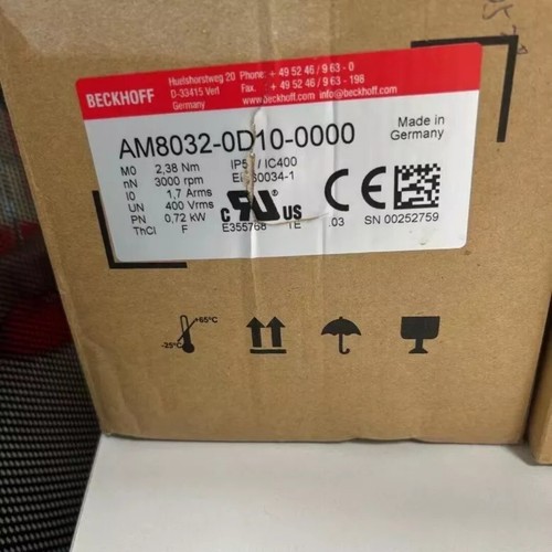 1pcs New Beckhoff AM8032-0D10-0000 servo motor Fast Shipping | eBay