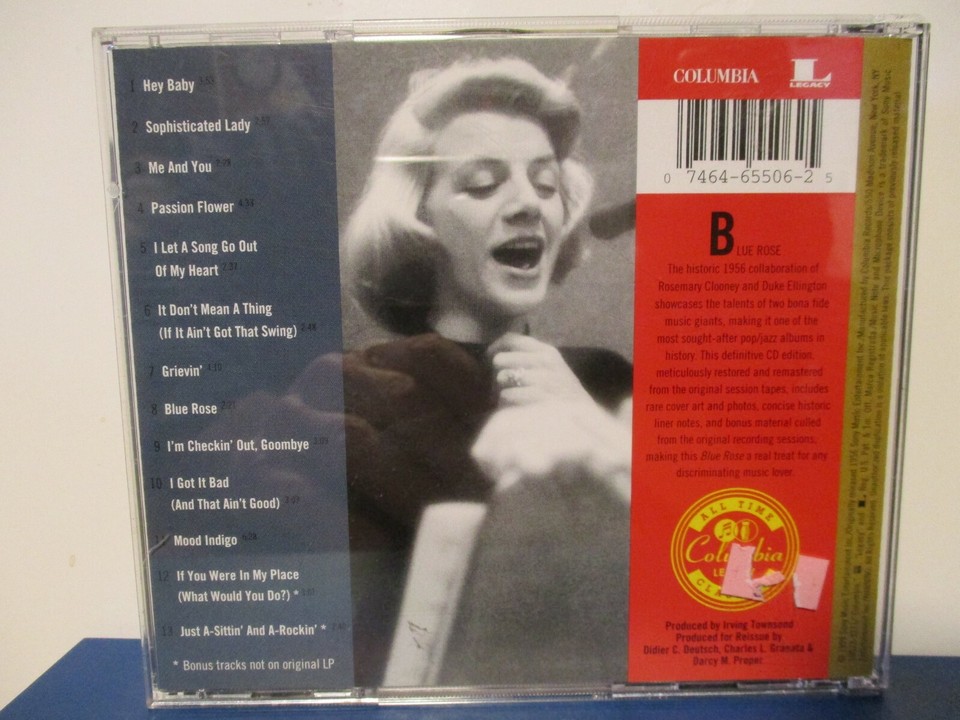 Rosemary Clooney - Blue Rose - CD - MINT condition - E21-422 ...