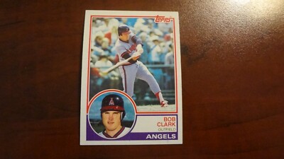 1983 TOPPS # 184 BOB CLARK BASEBALL CARD | eBay