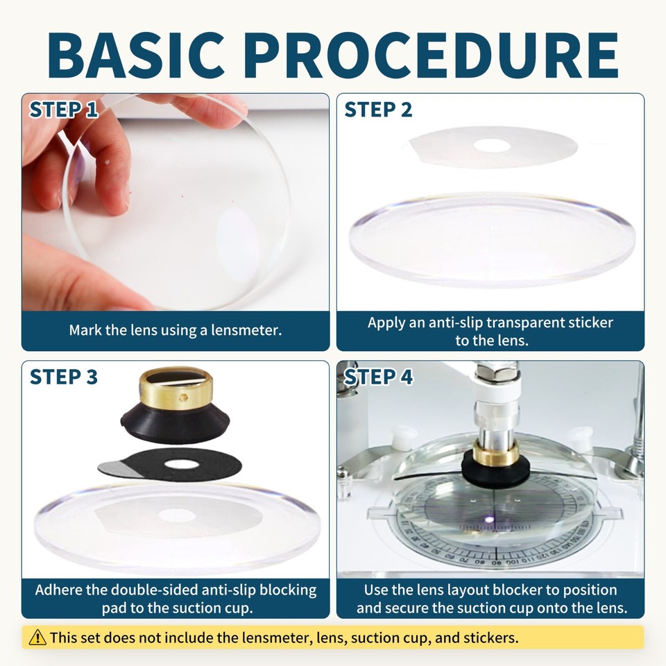 UCanSee Optometry Optical Lens Layout Blocker LED Centering Machine | eBay