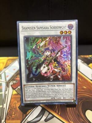 Yu-Gi-Oh! Shamisen Samsara Sorrowcat 1st Ed. DABL-EN044 Super Rare NM/LP x1 | eBay