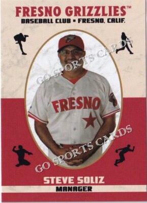2024 Fresno Grizzlies Steve Soliz Rockies Minor League Card MGR | eBay