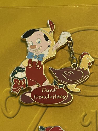 Disney Shopping 12 Days of Christmas Pinocchio 3 French Hens LE 300 ...